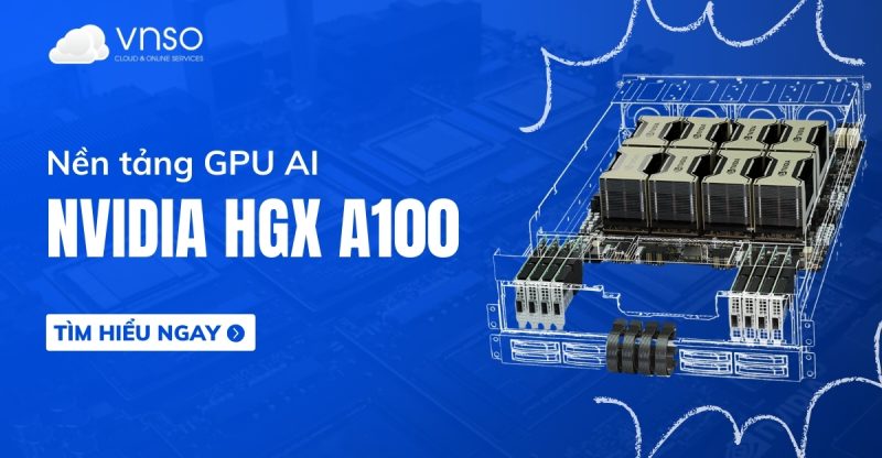 NVIDIA HGX A100 - Nền tảng AI Supercomputing mạnh nhất